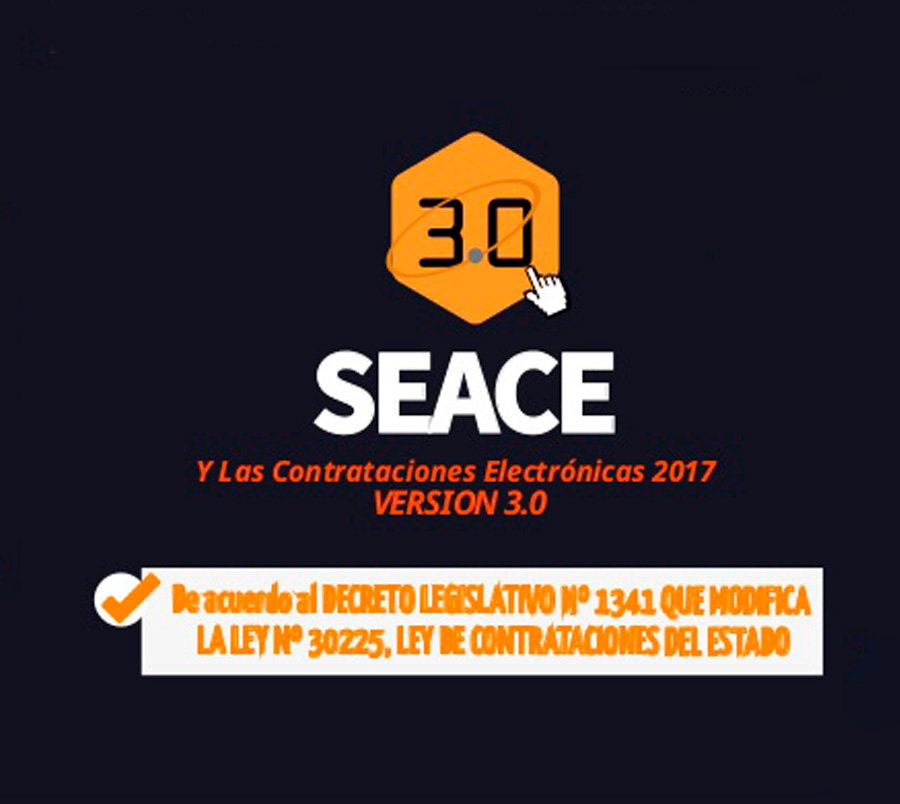Diplomado Seace 3.0 Sistema Electrónico de Contrataciones del Estado ...